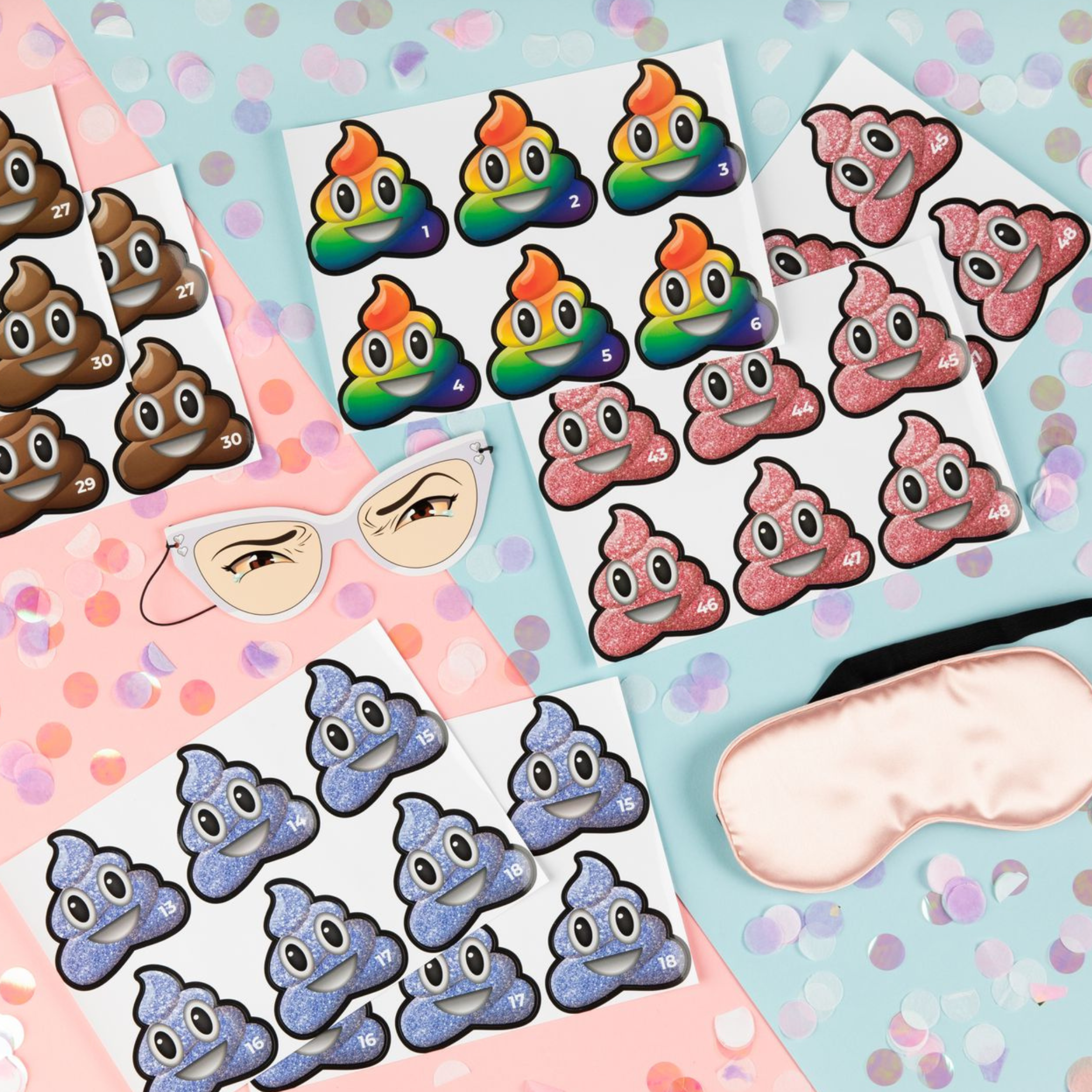 Pin The Poopie On The Diaper® - Baby Shower Game – CÔTIER BRAND